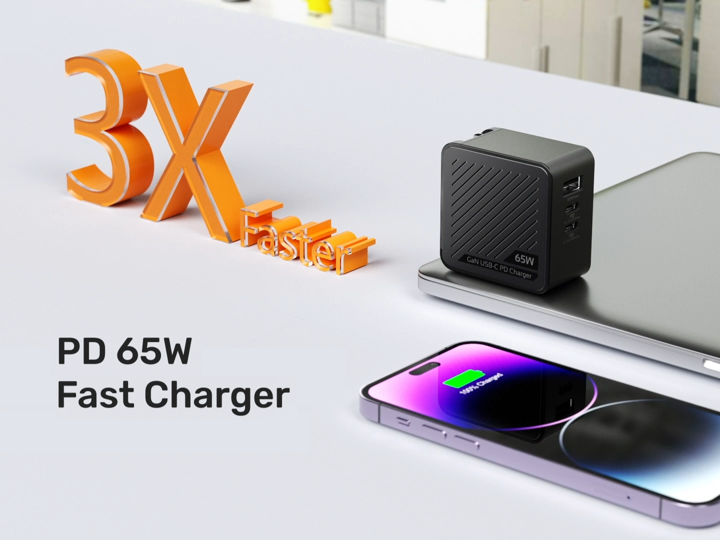 PD 65W Fast Charger_Owen_12-站酷ZCOOL