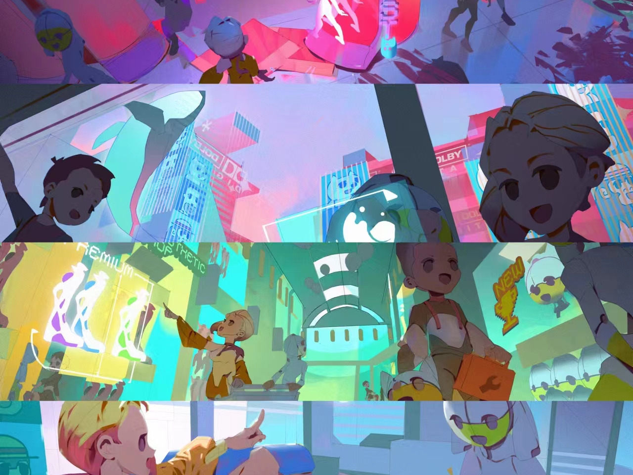 Keyframe Design | | Neo Tokyo_vvv__-站酷ZCOOL