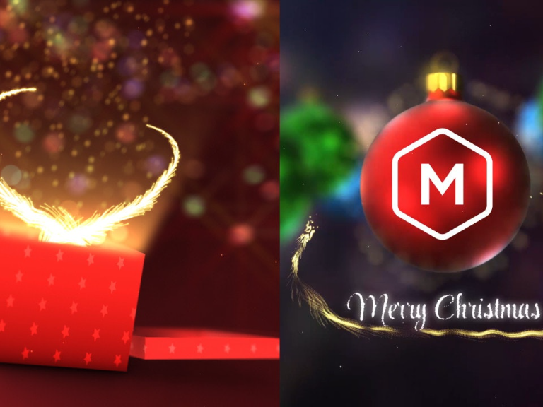 PR模板 | 神奇创意圣诞魔术标志LOGO演绎动画开场_猿文件网官方账号-站酷ZCOOL