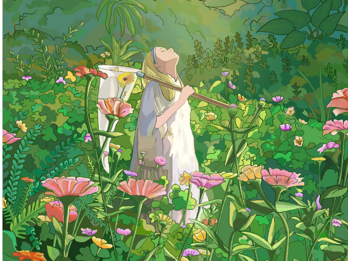 花丛中_胖猴是只猫-站酷ZCOOL