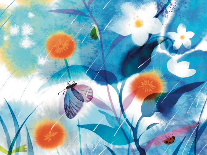 《滴答滴答》绘本创作_野草子YEZI-站酷ZCOOL