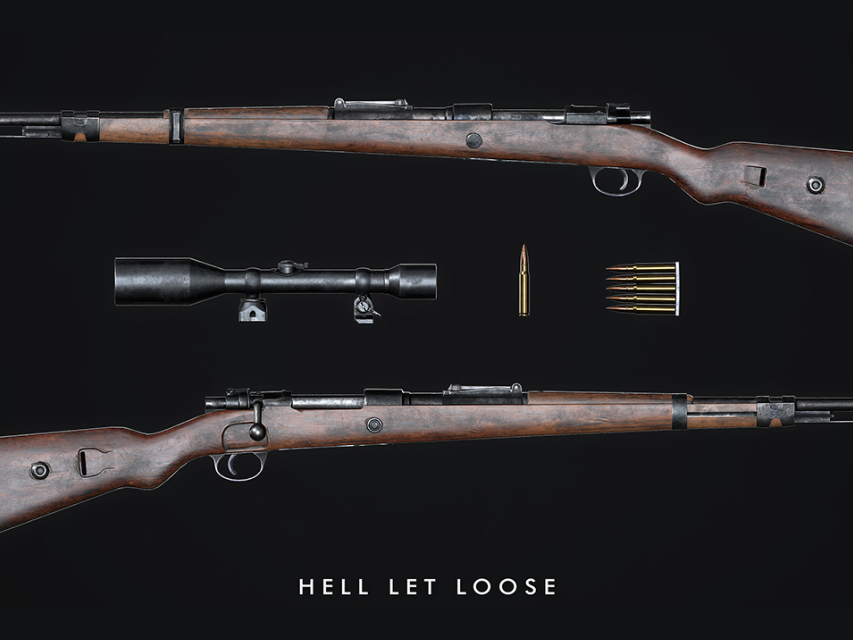 【3dmax建模】Kar98k步枪模型制作教程。3d建模教程_Alan安澜-站酷ZCOOL