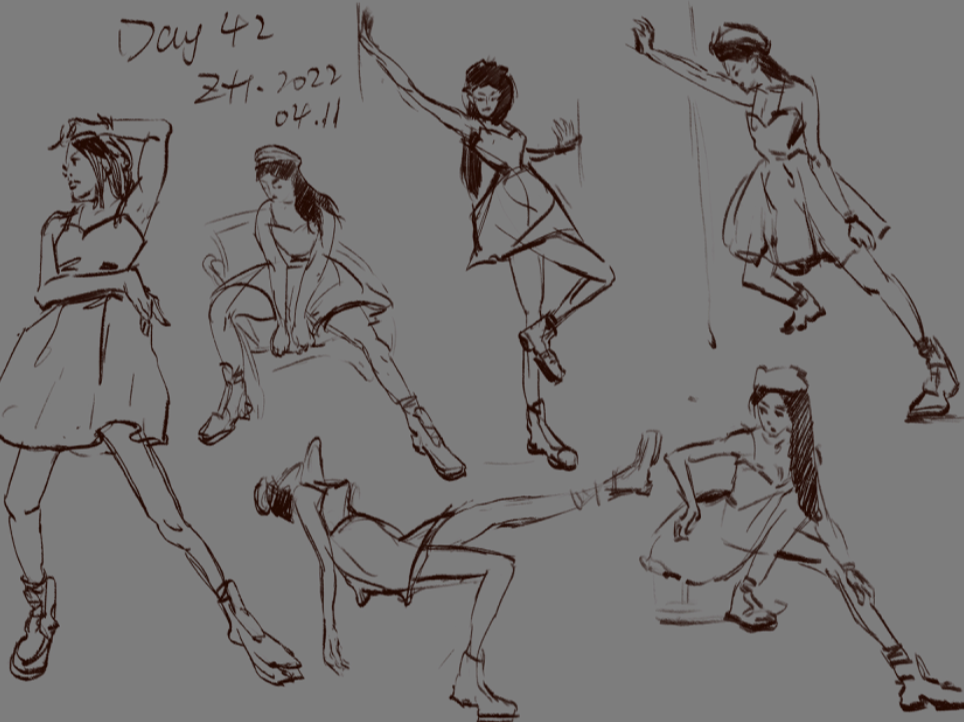 #速写60天挑战赛# day42 @速写班长_Heng3D-站酷ZCOOL