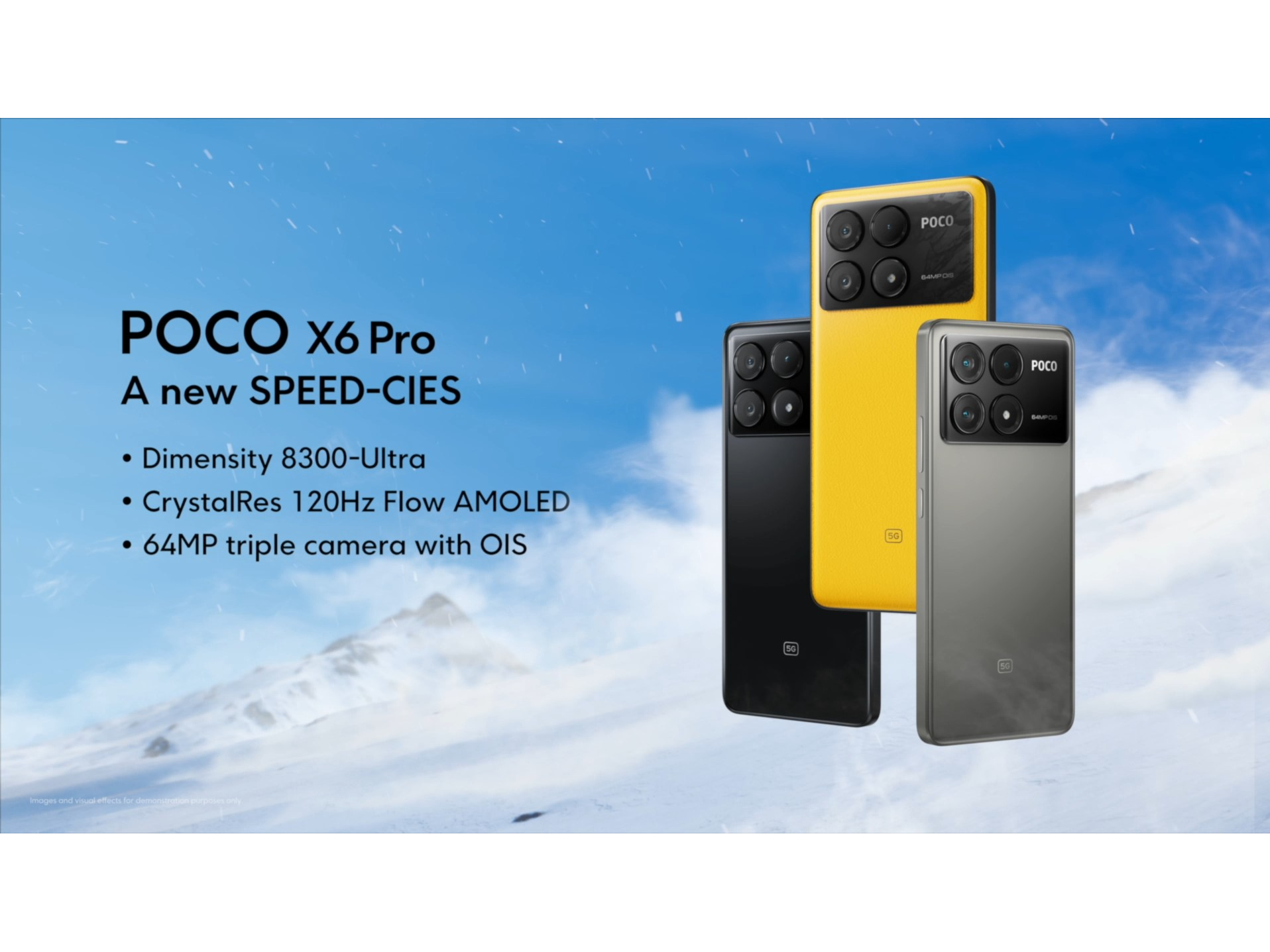 商业广告：小米POCO X6 Pro_CarrotMeow-站酷ZCOOL