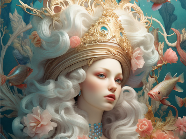 AI造梦 | 海之女神们_鹿鸣溪-站酷ZCOOL