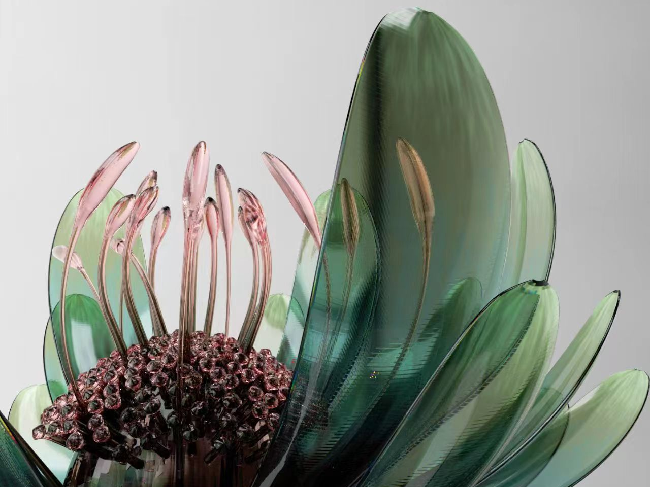 230928 XP粒子 玻璃花制作 OC渲染_露露安妮-站酷ZCOOL