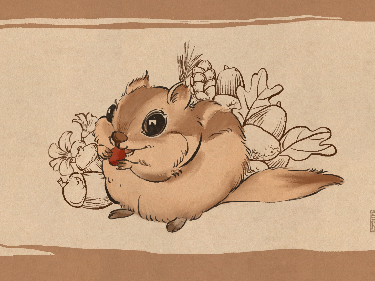 Day1 仓鼠崽_池恩bling-站酷ZCOOL