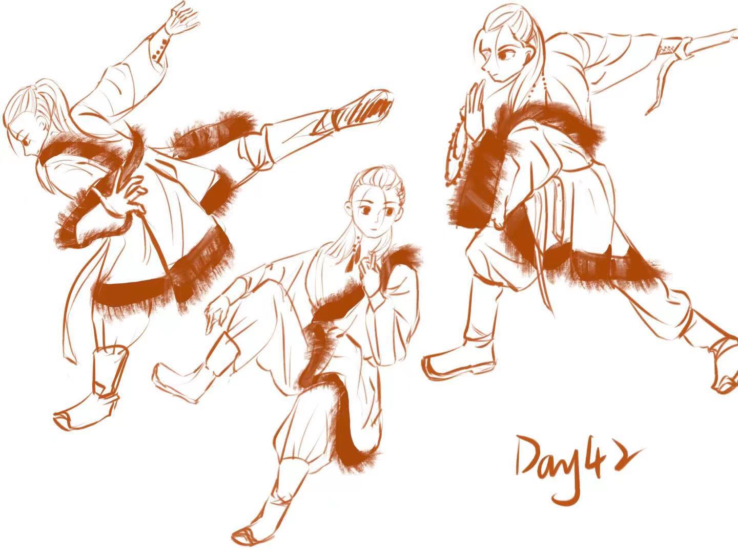 ＃速写60天挑战赛＃ @速写班长——Day42_Intel周福-站酷ZCOOL