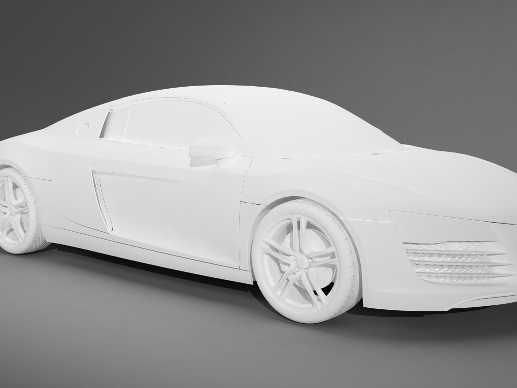 奥迪R8_得舍空间视觉设计-站酷ZCOOL