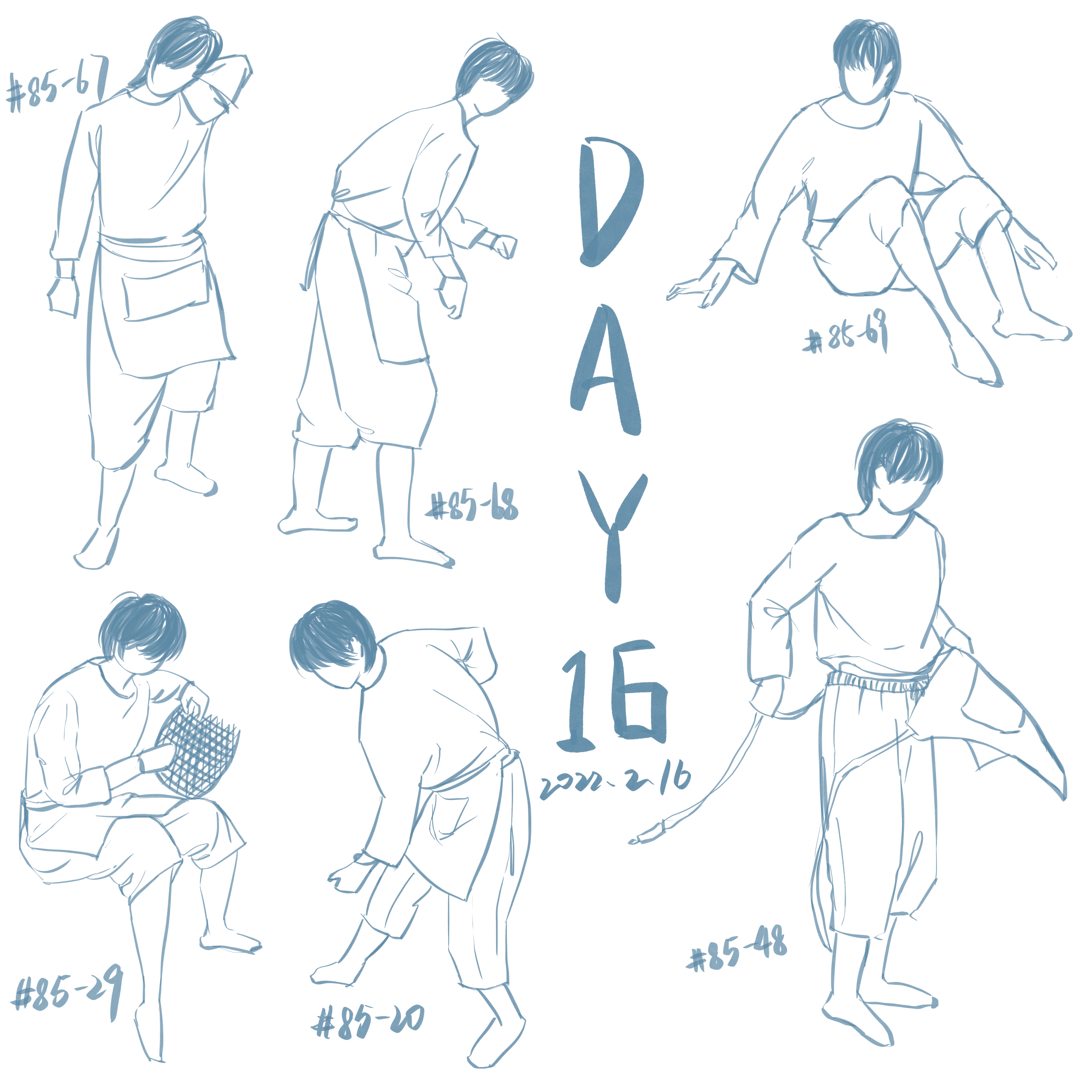 #速写60天挑战赛# day16@速写班长 _临满-站酷ZCOOL