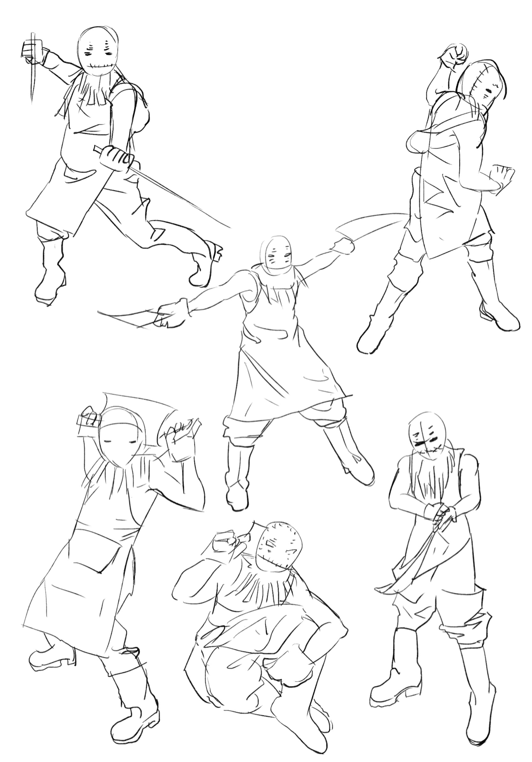 #速写60天挑战赛# day24_语荆-站酷ZCOOL