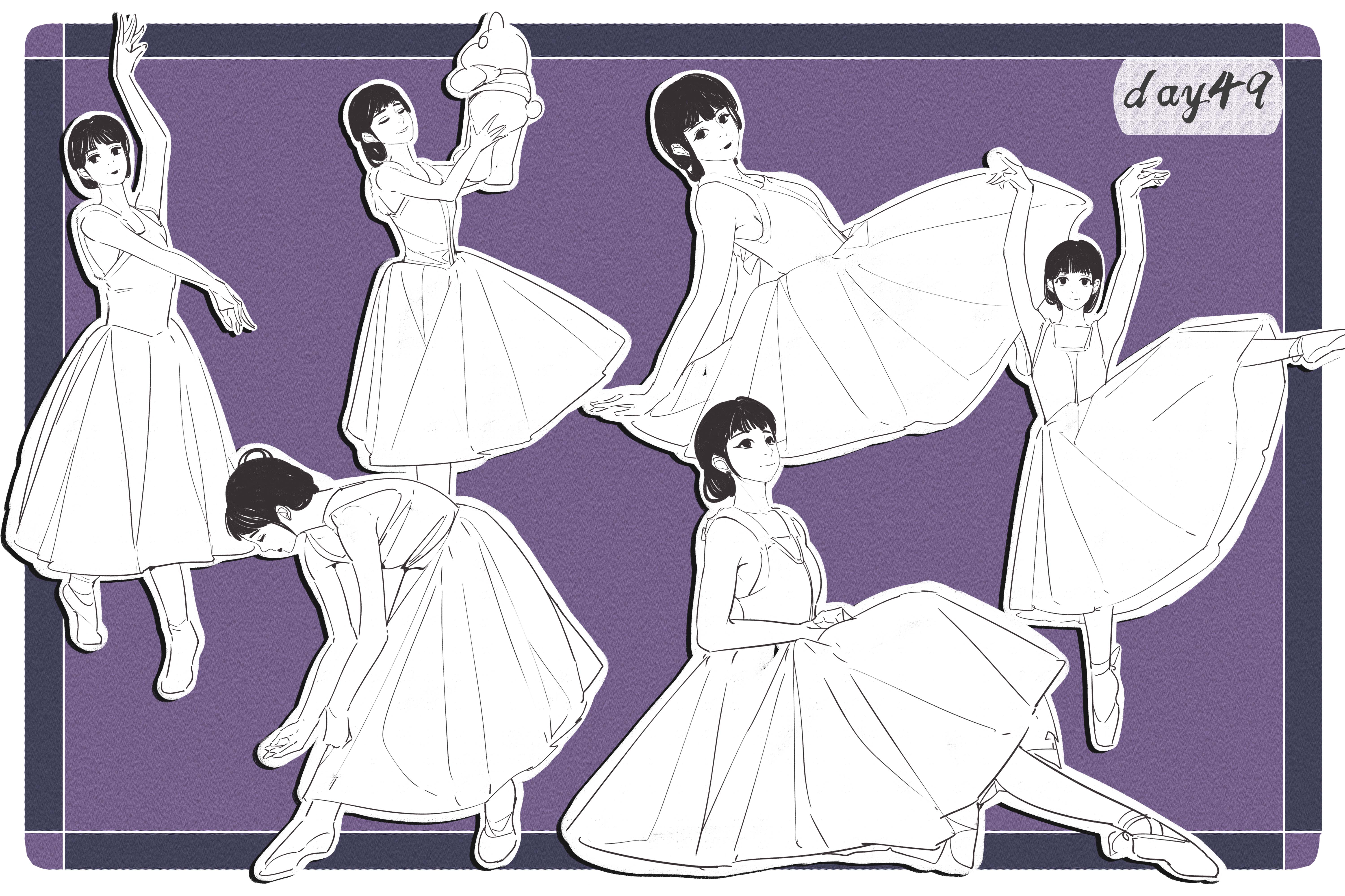 #速写60天挑战赛# @速写班长 Day49_水獭大王An-站酷ZCOOL