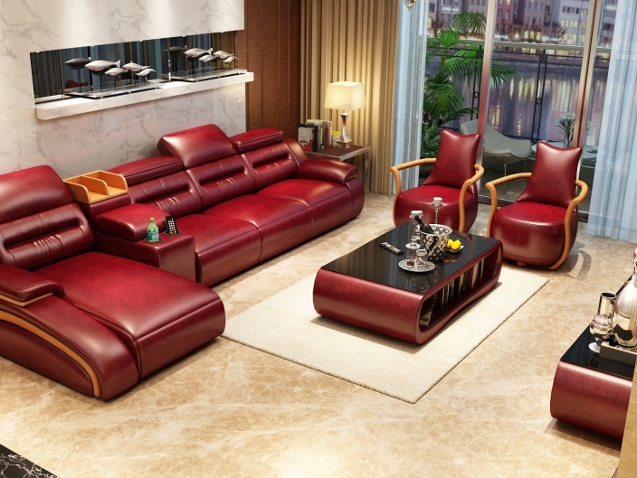 3D家具效果图展示---（皮沙发）_TiamoL-站酷ZCOOL