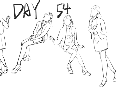 #速写60天挑战赛# Day54@速写班长_宇卿君Yoki-站酷ZCOOL