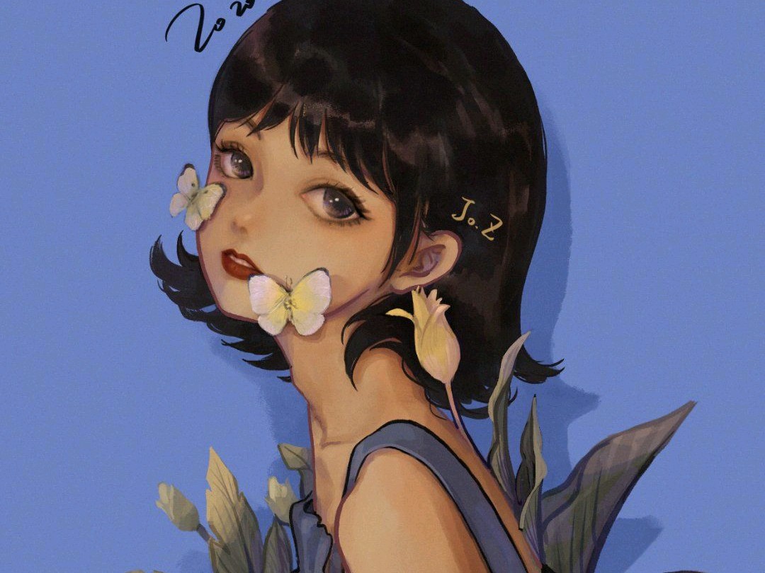 【手绘练习】每天画一位美丽的小姐姐_蛋包饭JoZ-站酷ZCOOL