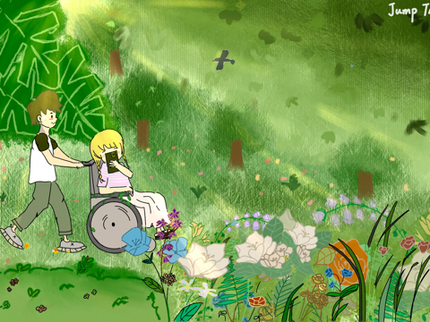 脚快好了！_Jump桃-站酷ZCOOL