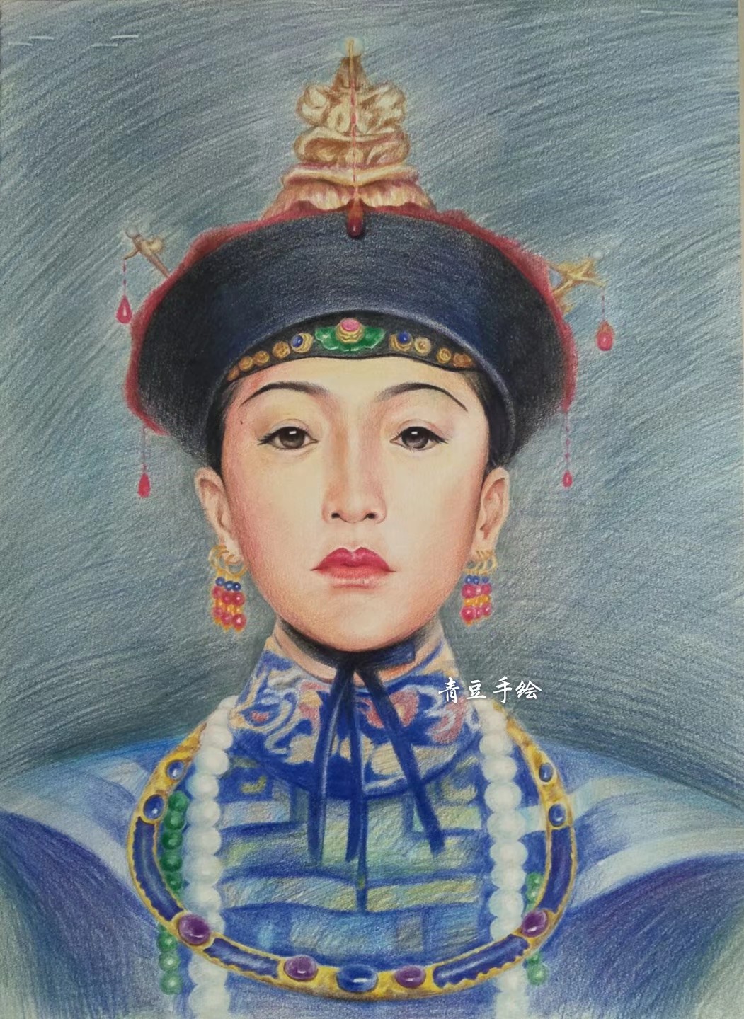 彩铅画_青豆插画-站酷ZCOOL