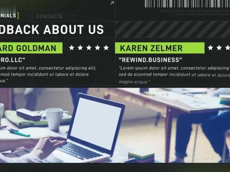 AE模板 | 时尚企业商务幻灯片介绍公司目标会议股东_猿文件网官方账号-站酷ZCOOL