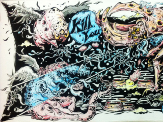 手绘漫画风格插画#动漫作品#_Simon小火-站酷ZCOOL