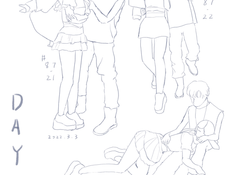 #速写60天挑战赛# Day 31 @速写班长_猫伊儿喵-站酷ZCOOL