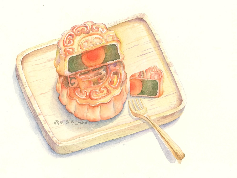 中秋节_刘栗子_April-站酷ZCOOL