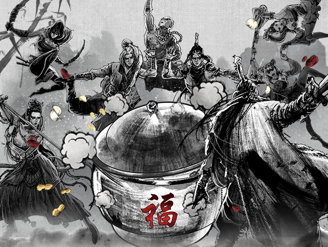 腾讯互娱：激赞！八大门派の绝世腊八粥_WMY_BJ-站酷ZCOOL