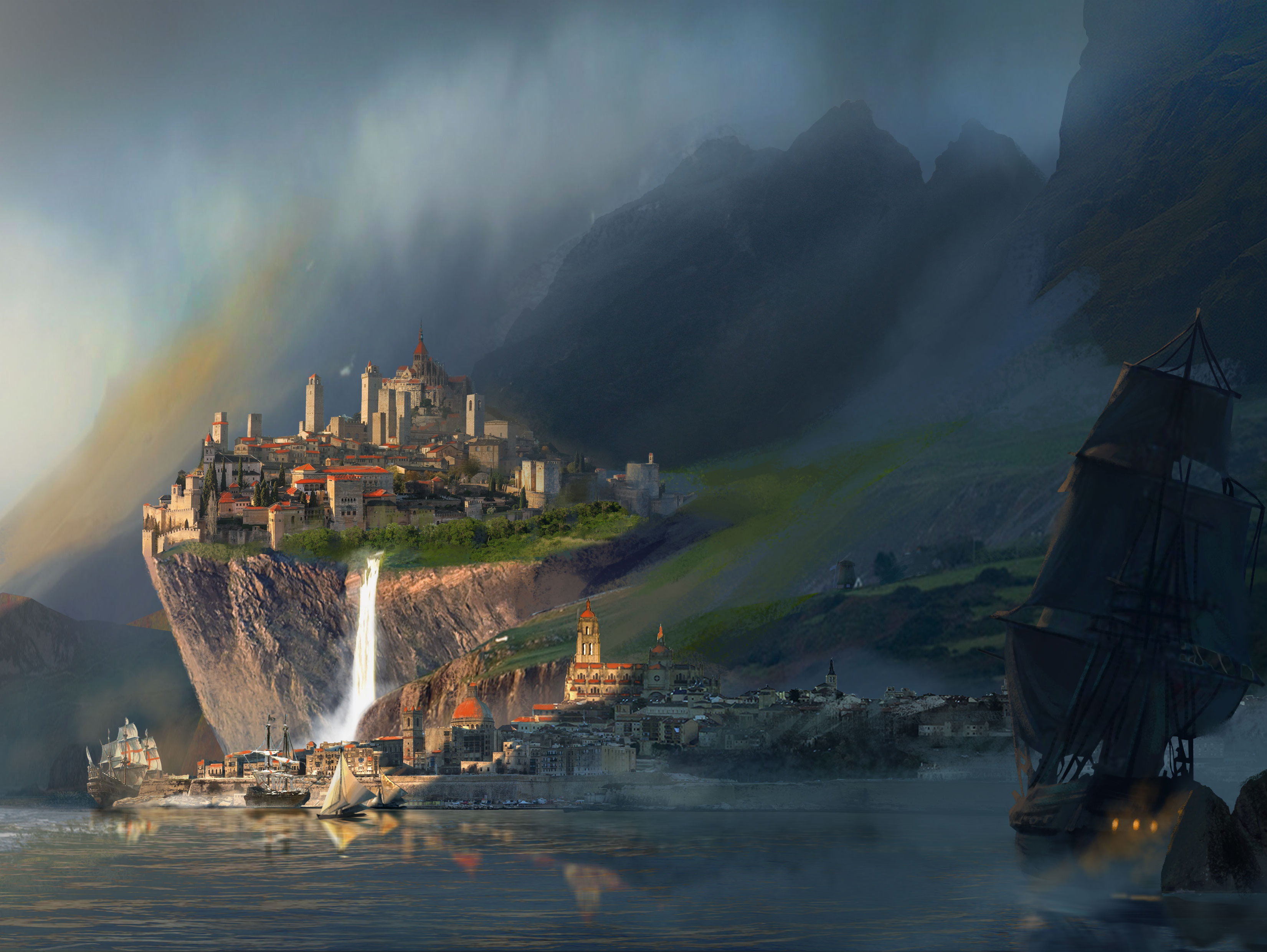 海港_撸图的大F-站酷ZCOOL