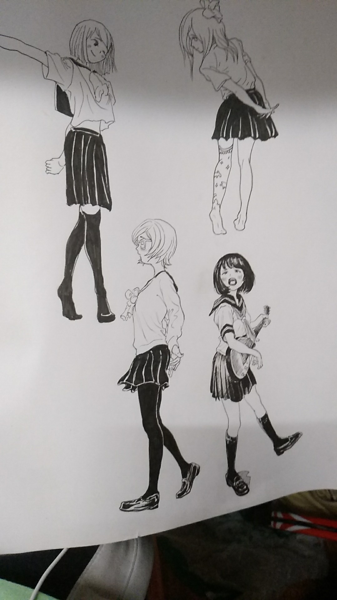 制服临摹_ccccc琛琛-站酷ZCOOL