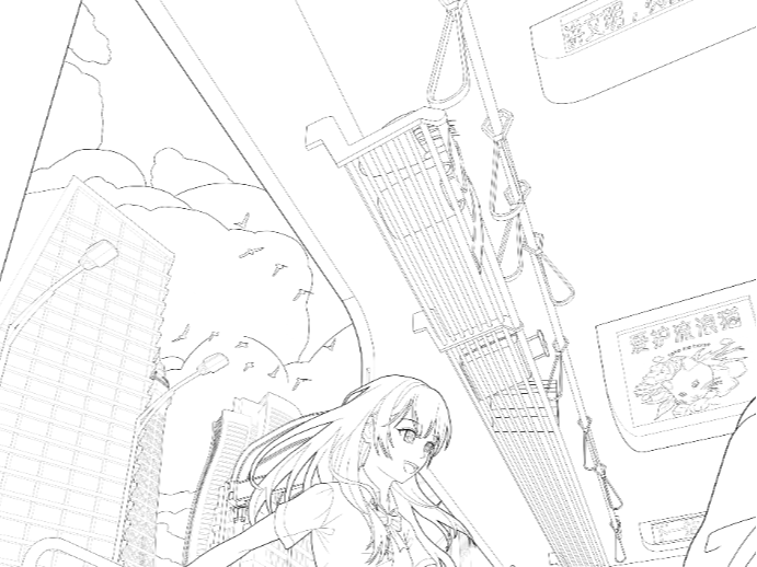 赶地铁中的JK少女(CG美术基础)_汤米哥哥-站酷ZCOOL