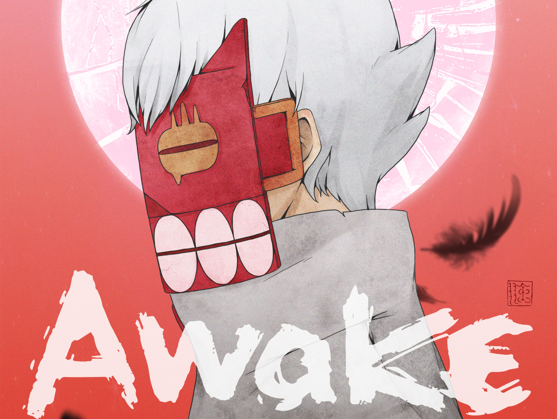 Awake 二维动画角色设定与海报设计_KijiLab-站酷ZCOOL