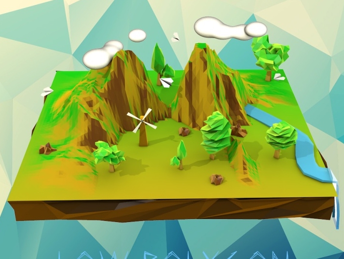 尝试low poly_折葵v-站酷ZCOOL