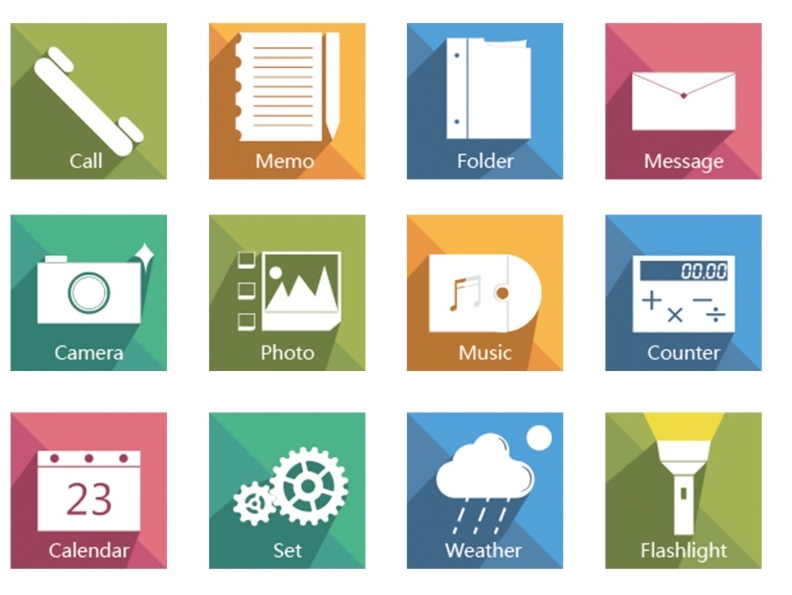 *扁平化icon练习*后续_石头菌的一块饼-站酷ZCOOL