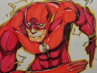 闪电侠~_天朝酱油-站酷ZCOOL