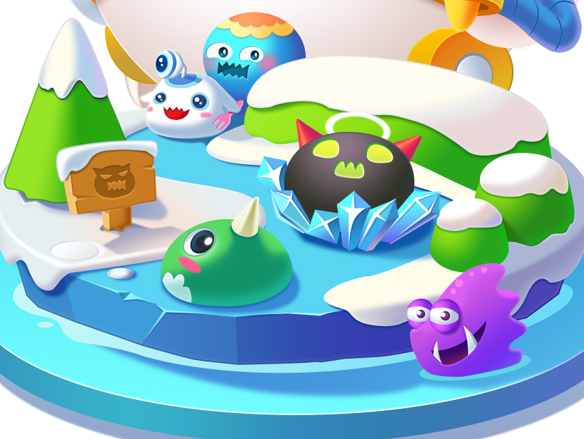 临摹保卫萝卜_Lian.Yanyu-站酷ZCOOL