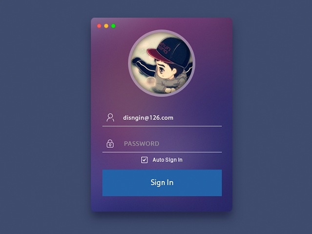 login_Mr小志-站酷ZCOOL