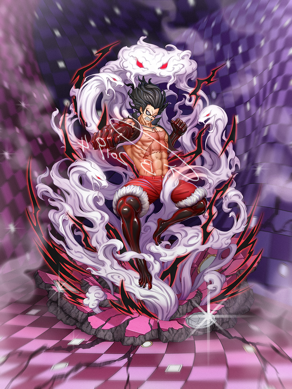 蛇云路飞_鸟人Gabe-站酷ZCOOL