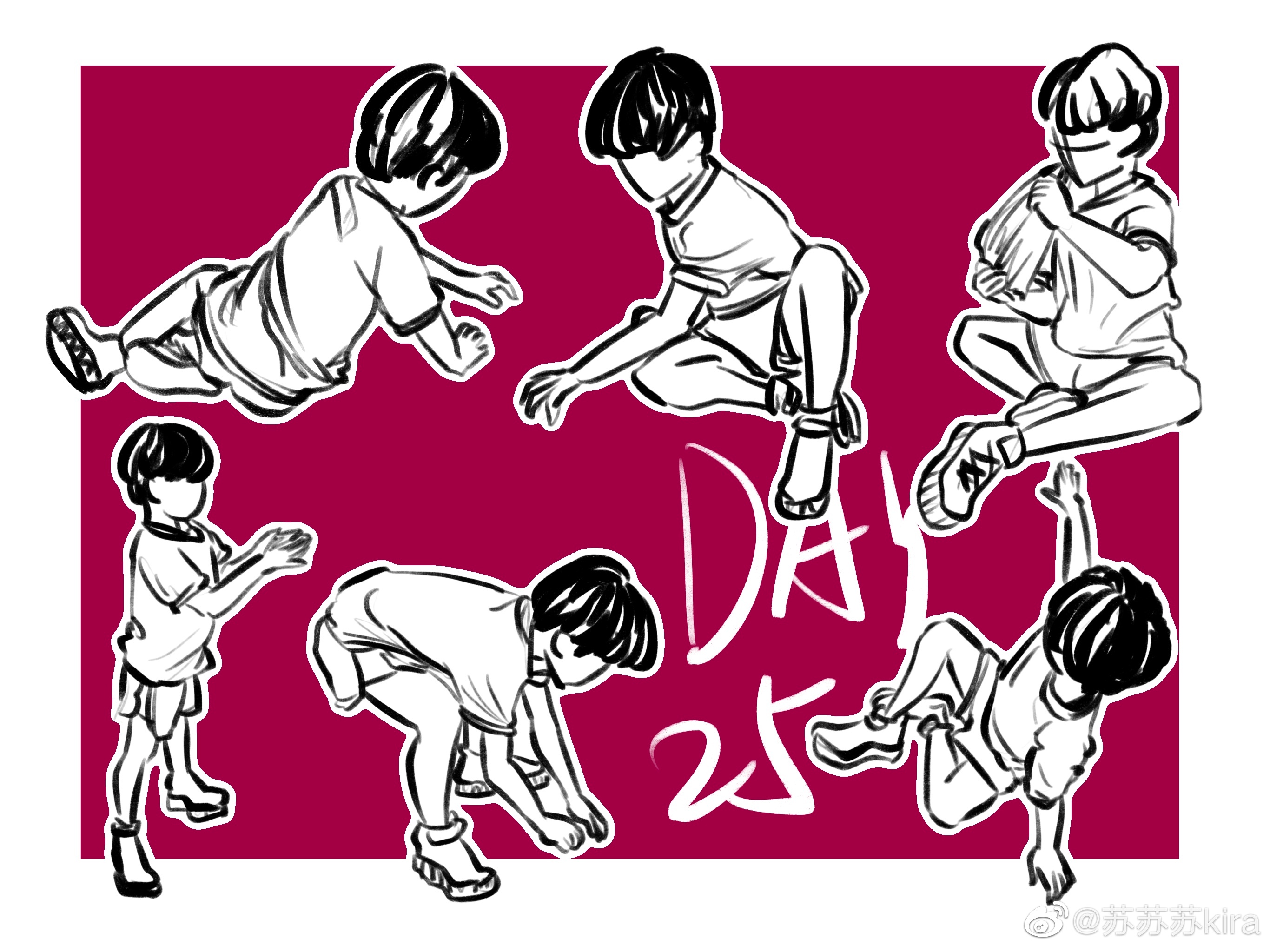 #速写60天挑战赛#day25@速写班长 _叁肆叁-站酷ZCOOL