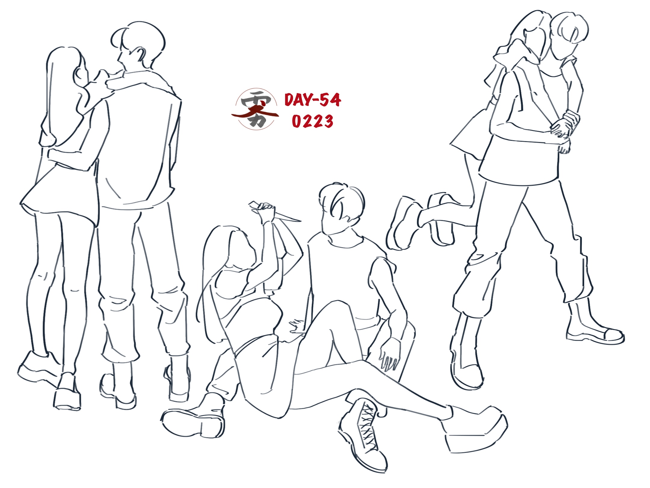 速写60天挑战赛day54_雾55-站酷ZCOOL