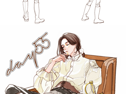 #速写60天挑战赛#day55@速写班长_小烨子_-站酷ZCOOL