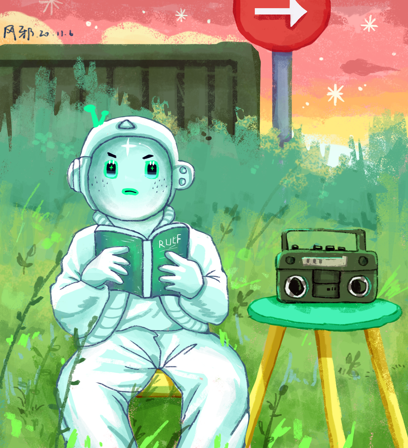 2020插画总结_风邪k-站酷ZCOOL