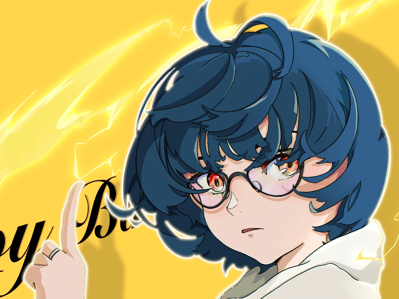 happy birthday-个人向生日贺图_漫天繁星下-站酷ZCOOL