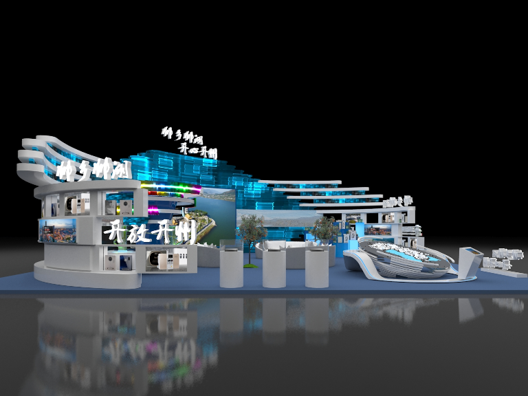 2021西洽会开州展台_柒柒老豆-站酷ZCOOL