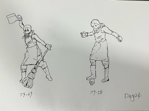 速写60天挑战赛DAY24_Z376720733-站酷ZCOOL