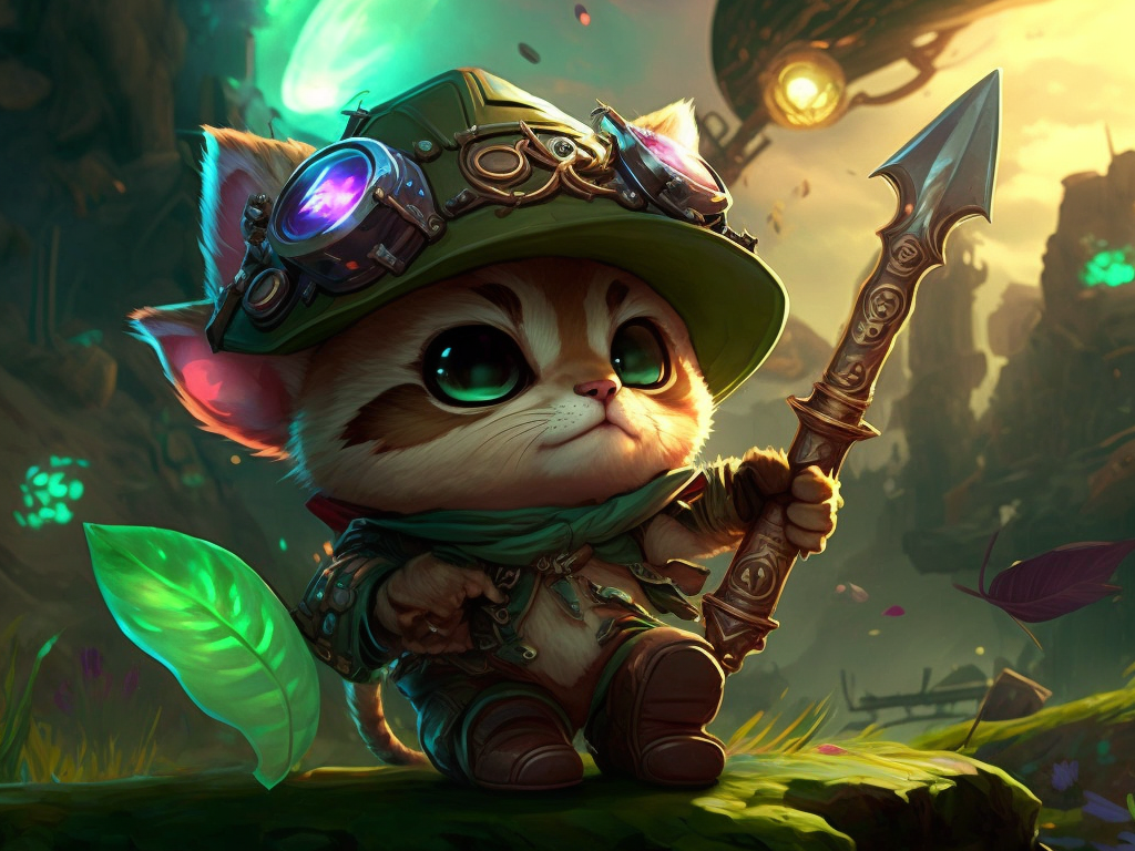 提莫队长-LOL_Nell妞吖-站酷ZCOOL