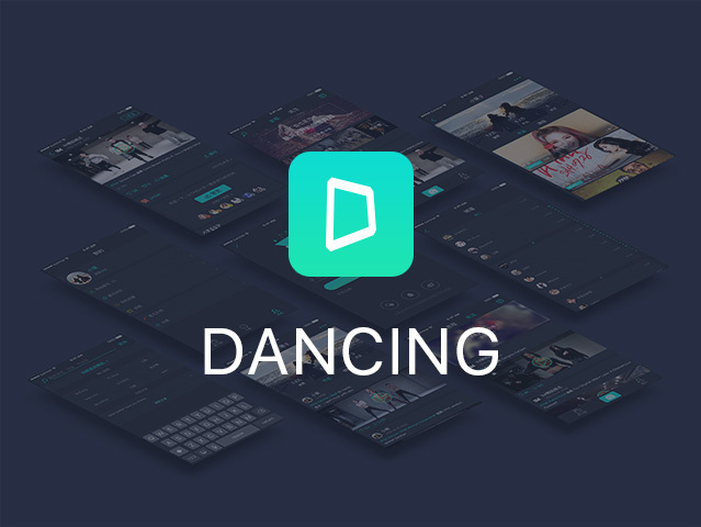 Dancing app_lucky雪-站酷ZCOOL