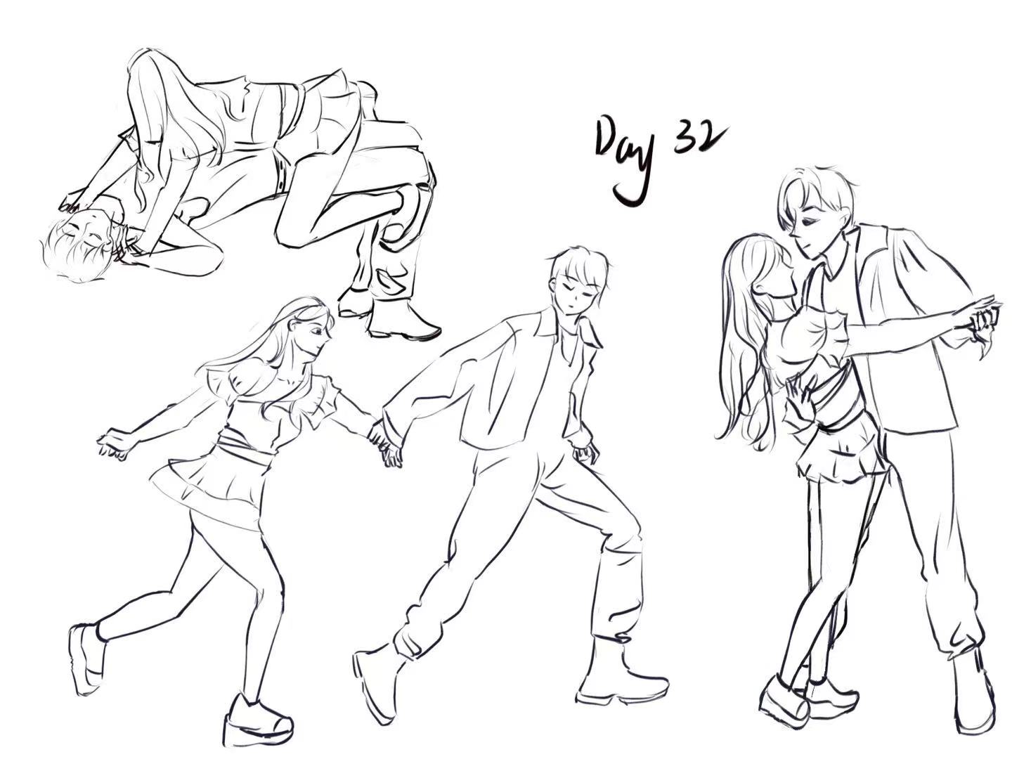 ＃速写60天挑战赛＃ @速写班长——Day32_Intel周福-站酷ZCOOL