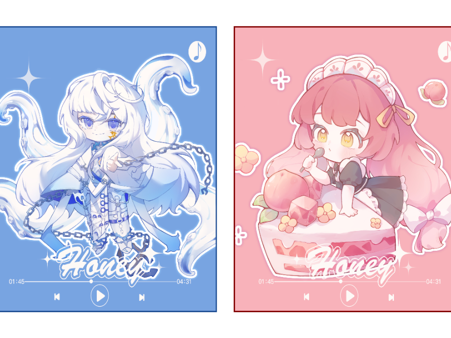 QQ小人稿子~_闲九jiu-站酷ZCOOL