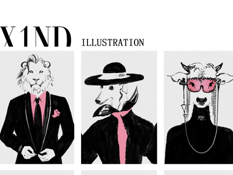 【自拍】动物拟人系列_X1ND鑫地-站酷ZCOOL