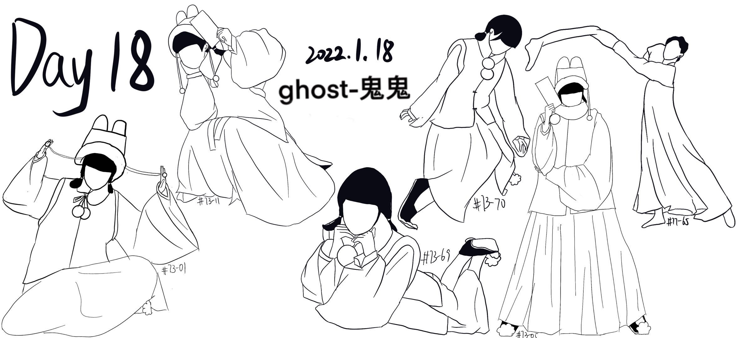 #速写60天挑战赛# Day18@速写班长 _kghost-站酷ZCOOL