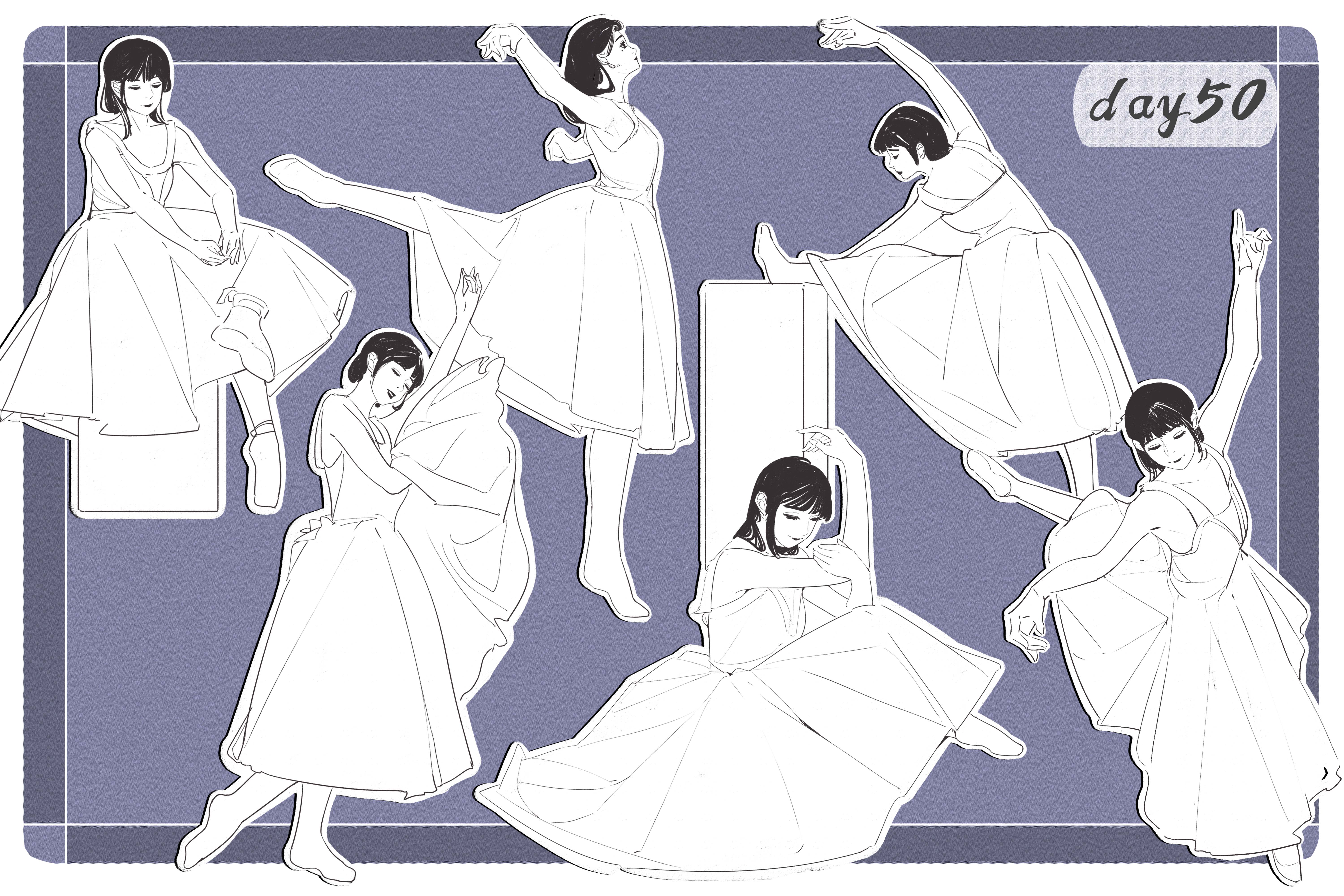 #速写60天挑战赛#@速写班长 Day50_水獭大王An-站酷ZCOOL